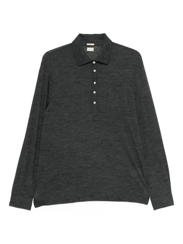 Massimo Alba Ischia 2 Polo Shirt - Grey