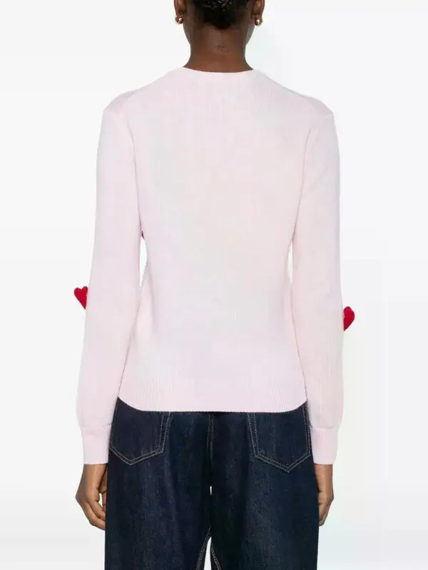 MC2 SAINT BARTH Heart-embroidered Sweater