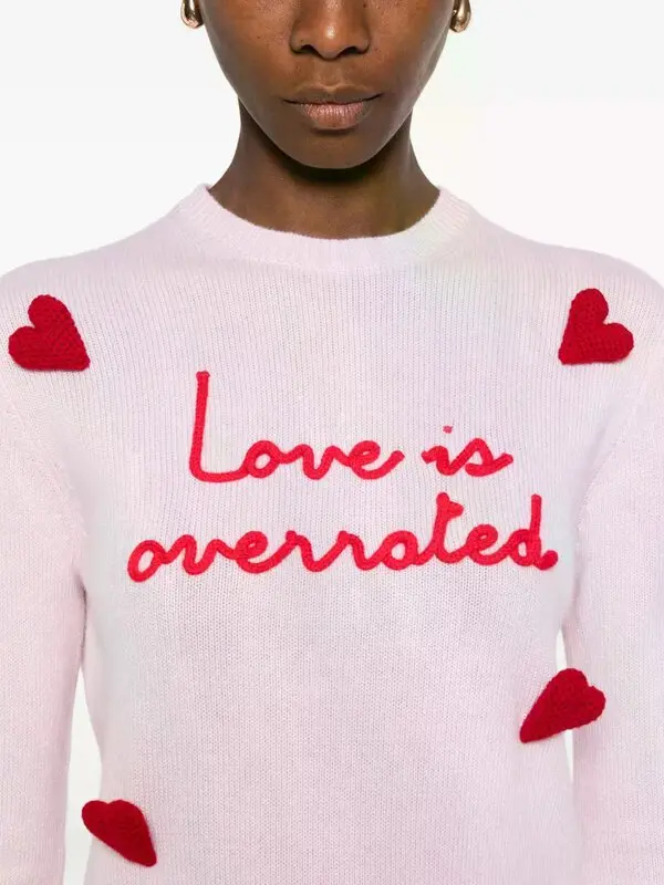 MC2 SAINT BARTH Heart-embroidered Sweater
