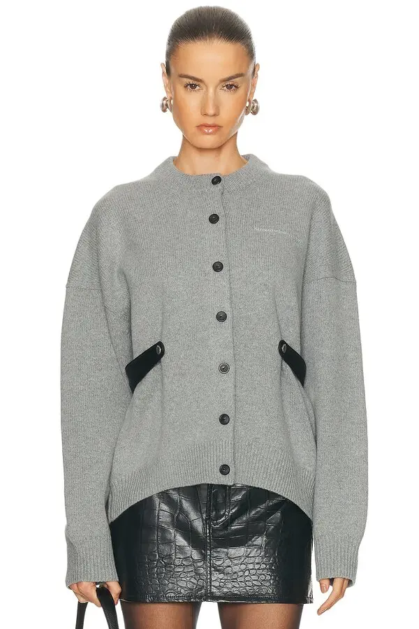 Alexander Wang Cardigan With Detachable Belt