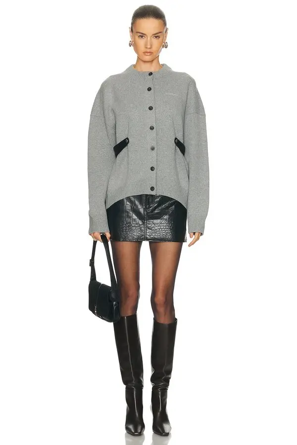 Alexander Wang Cardigan With Detachable Belt