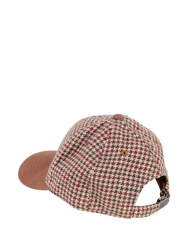MC2 SAINT BARTH Houndstooth Baseball Cap