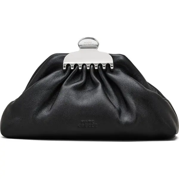 Marc Jacobs The Glam Claw Clip Small Clutch - Black