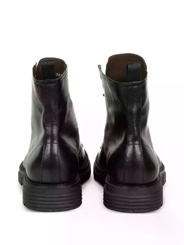 FRANCO FEDELE Leather Biker Boots