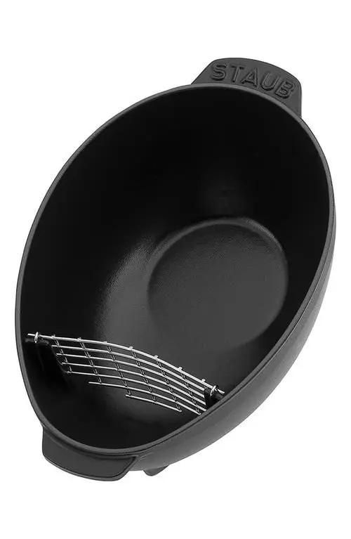STAUB Cast Iron 2-quart Mussel Pot