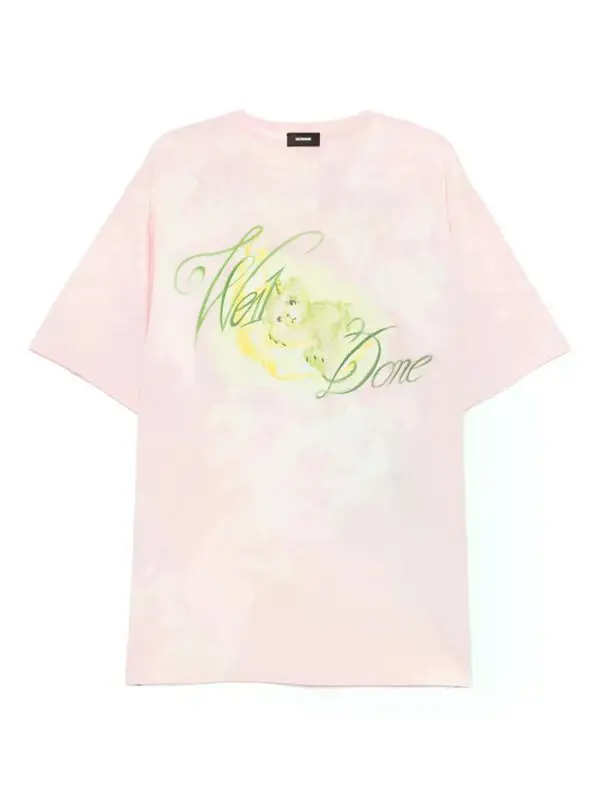 We11Done Wahed Paint T-shirt