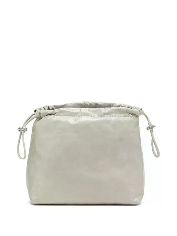DIESEL® Leather Bucket Bag - White