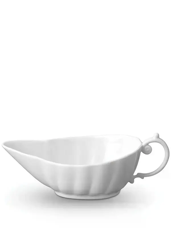 L'Objet Aegean Sauce Boat - White