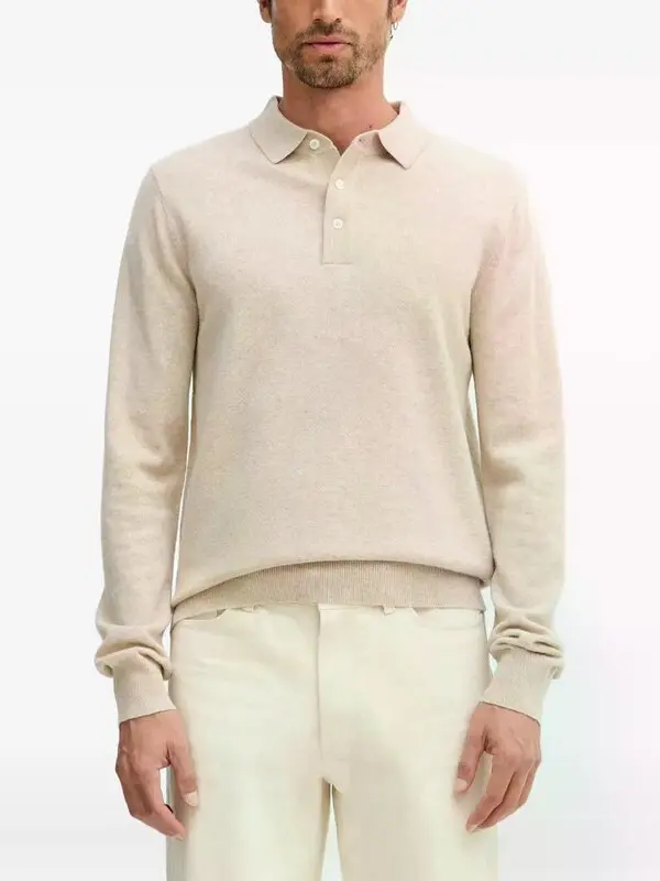 Barbour Logo-embroidered Polo Shirt - Neutrals