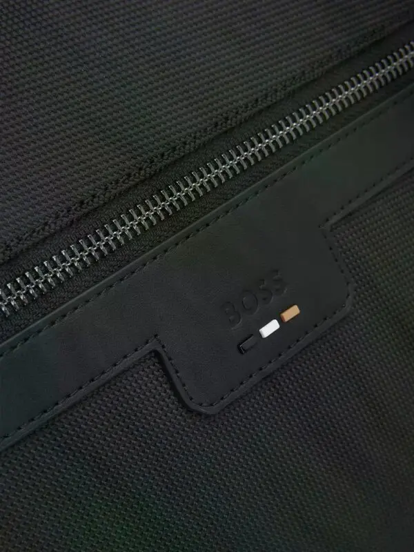 BOSS Logo Plaque Top-handle Holdall