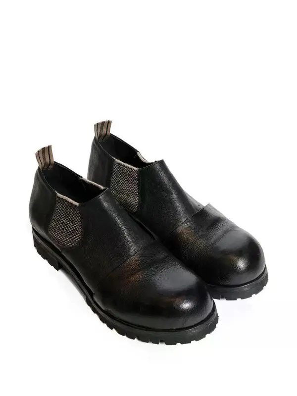 ZIGGY CHEN Pull-tab Elasticated-sides Loafers