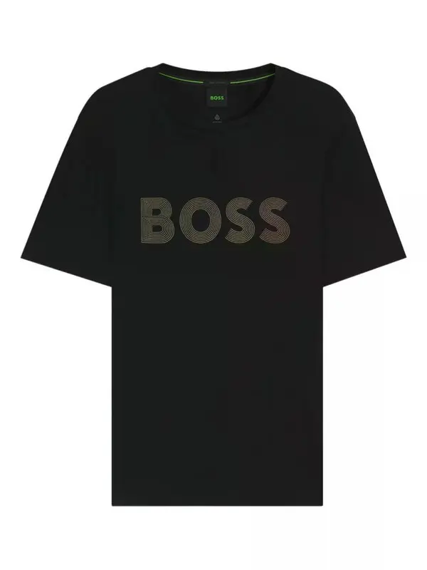 BOSS Logo-detail Cotton T-shirt