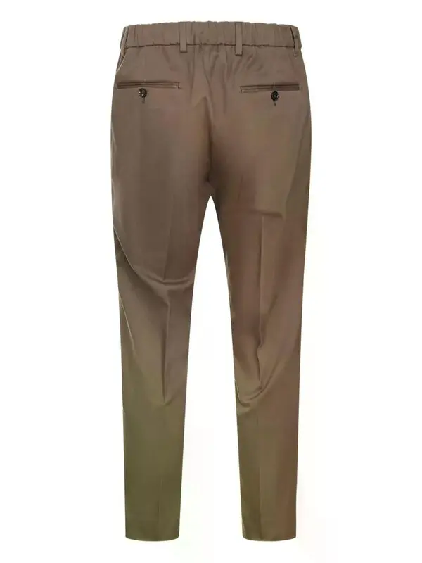 BE ABLE Pleated Trousers - Brown