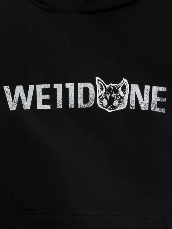 We11Done Logo-print Hoodie