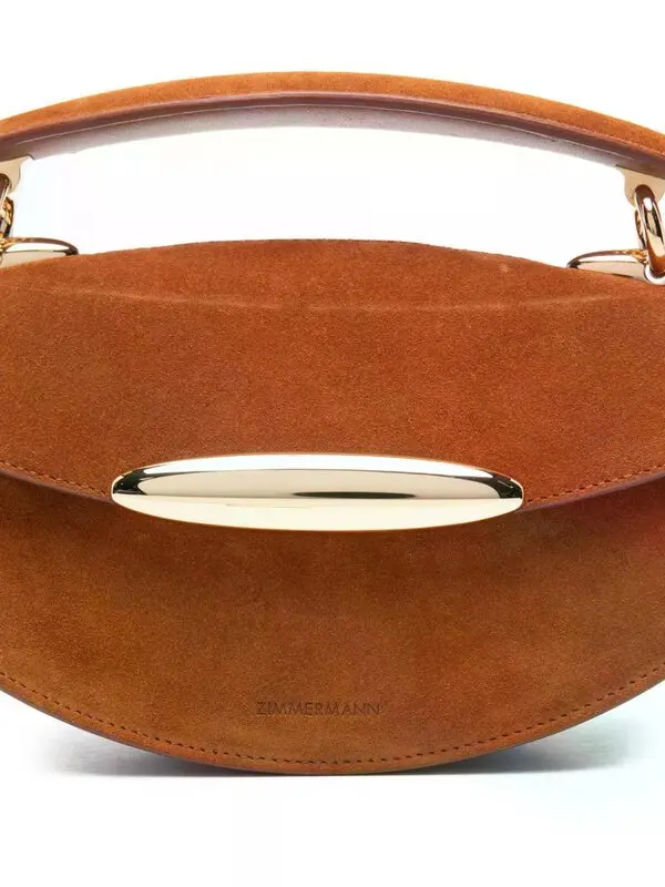 Zimmermann Wavelength Top Handle Chain Tote - Brown