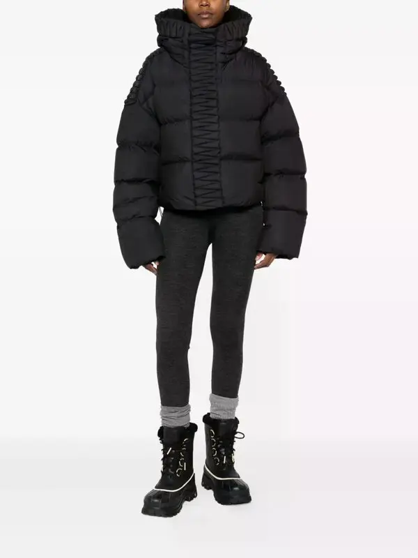 RAXXY Quilted Hooded Puffer Jacket