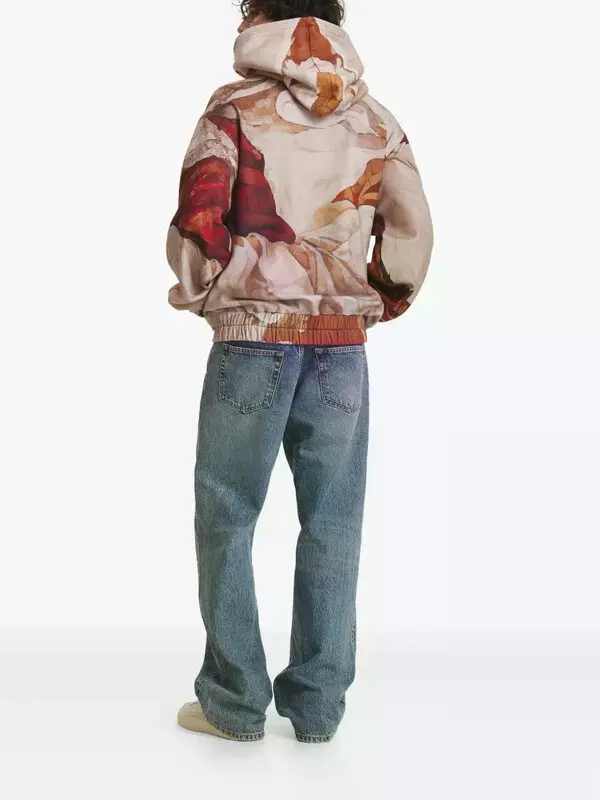 IRINA VOINEA Angel Printed Hoodie