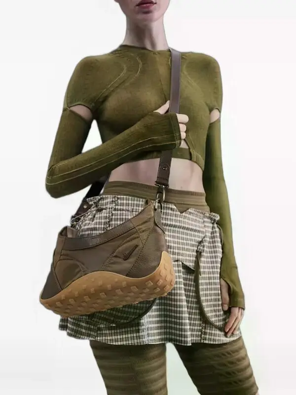 Nike X Knwls Razr Panelled Shoulder Bag - Green