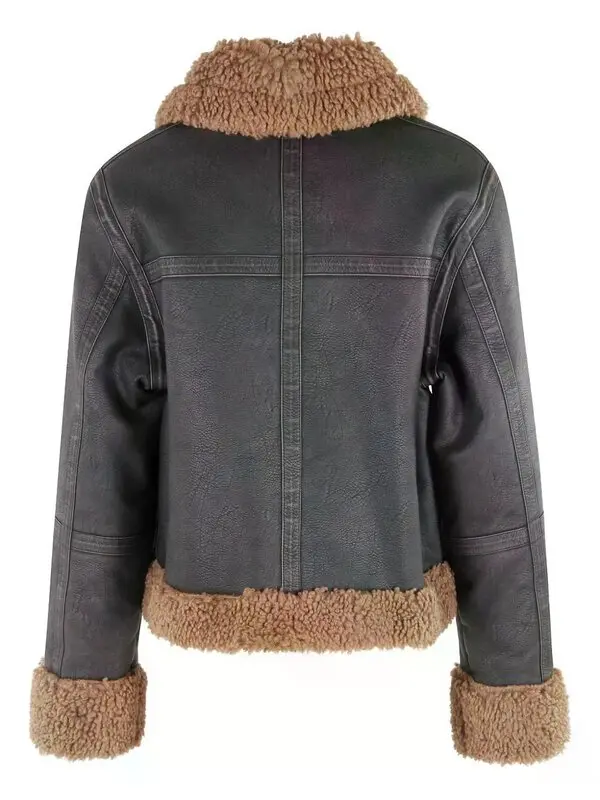 STAND STUDIO Lorelle Faux-shearling Jacket