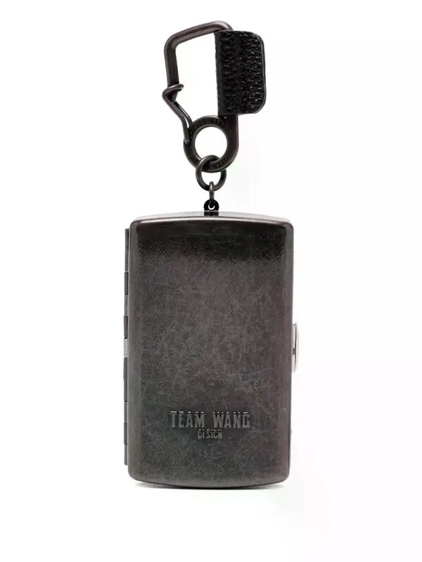 TEAM WANG DESIGN Metal-container Keyring - Grey