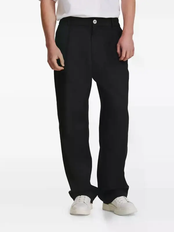 IRINA VOINEA Button-fastening Trousers