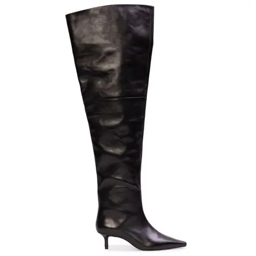 BLACK SUEDE STUDIO Kira 50 Thigh High Boots