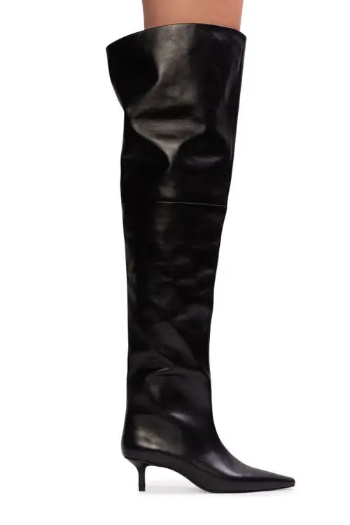 BLACK SUEDE STUDIO Kira 50 Thigh High Boots