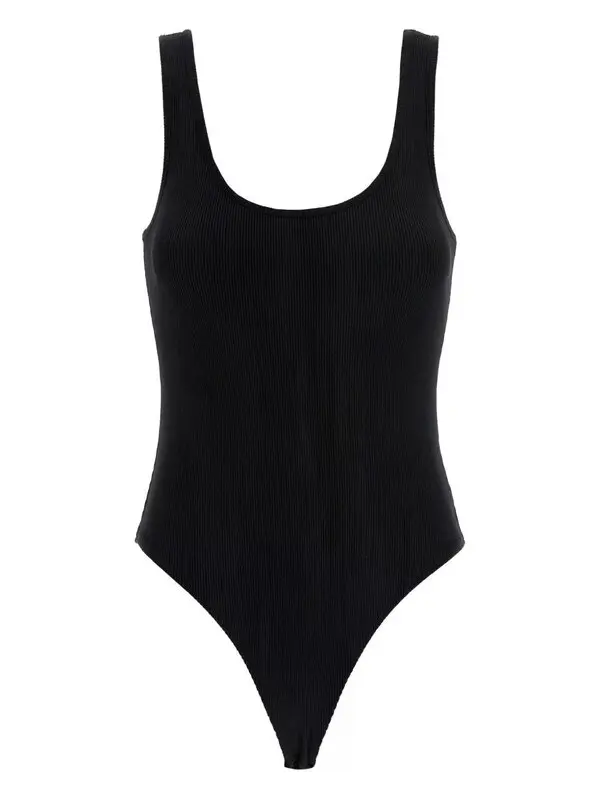 L'Agence Nica Sleeveless Bodysuit - Black