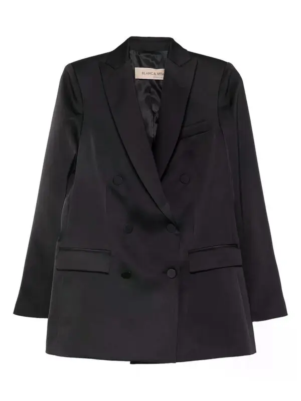 BLANCA VITA Double-breasted Blazer