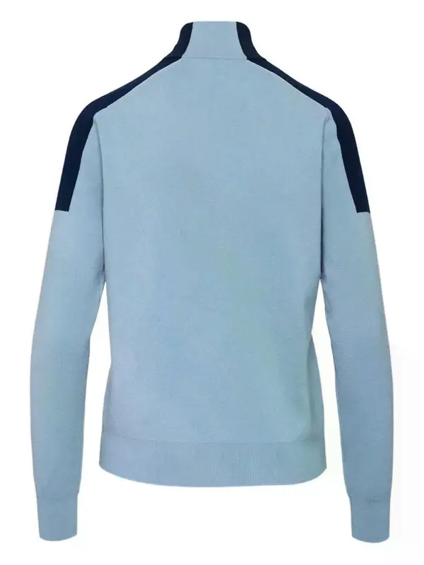 Aztech Mountain Zip Wool Blend Sweatshirt - Blue