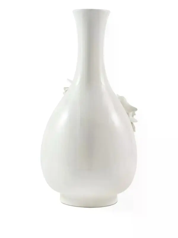 POLSPOTTEN Bird-adorned Porcelain Vase