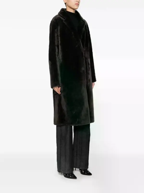 YVES SALOMON Notched-collar Coat