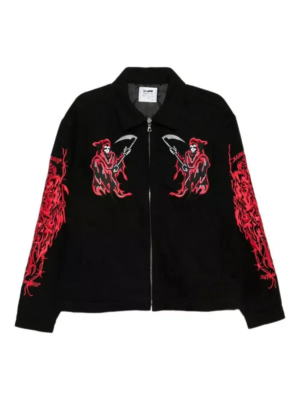 WARREN LOTAS Graphic-embroidered Jacket