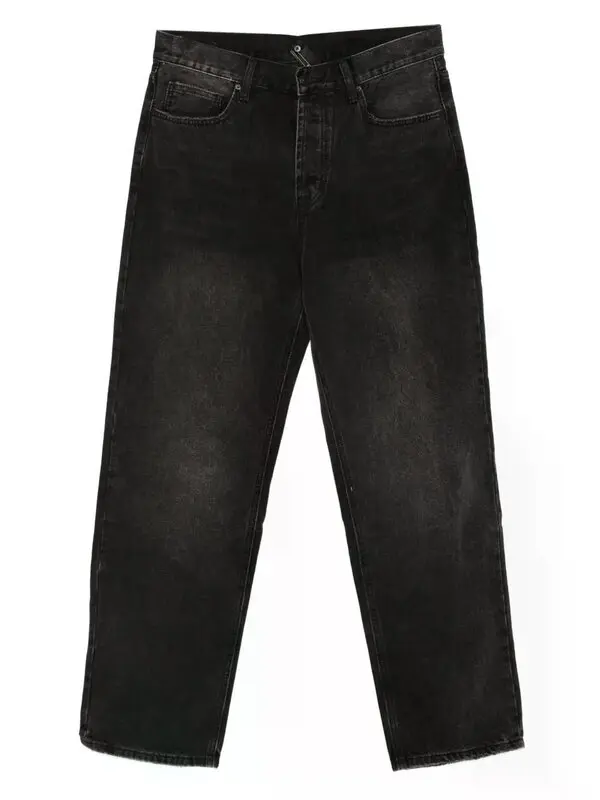 Imperial Distressed Five-pocket Jeans