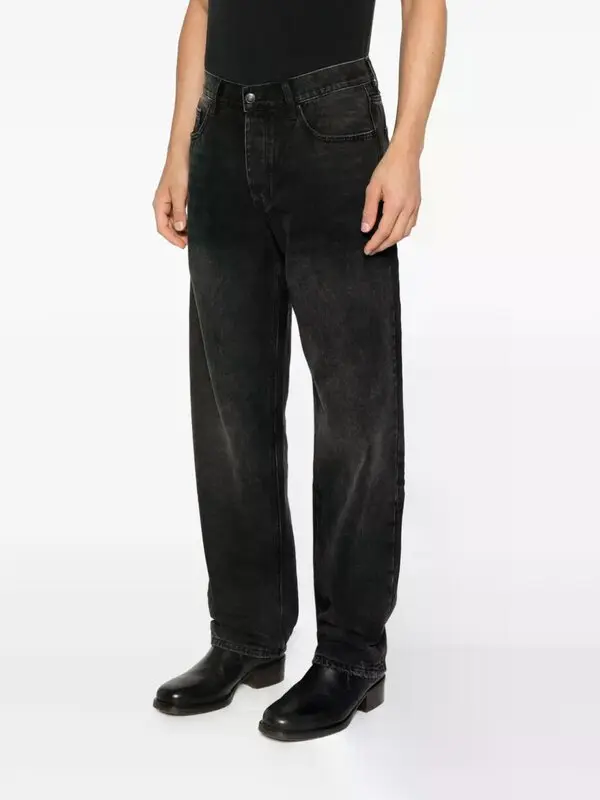 Imperial Distressed Five-pocket Jeans