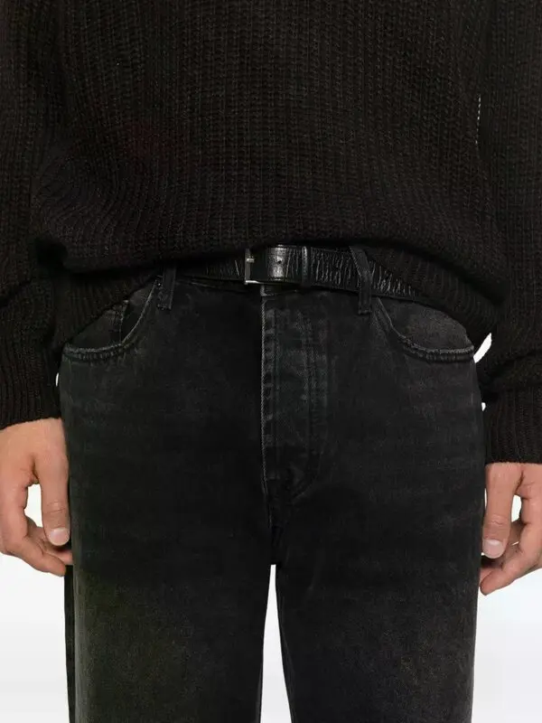 Imperial Distressed Five-pocket Jeans