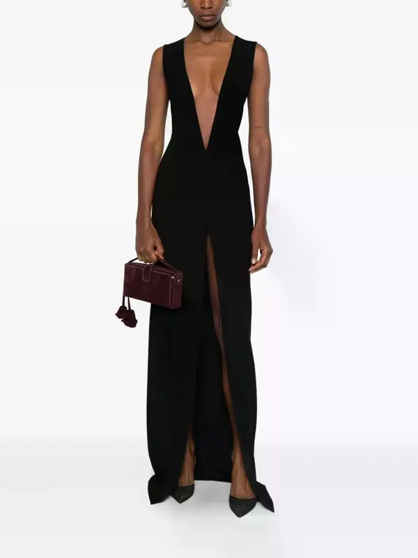MONOT V-neck Maxi Dress