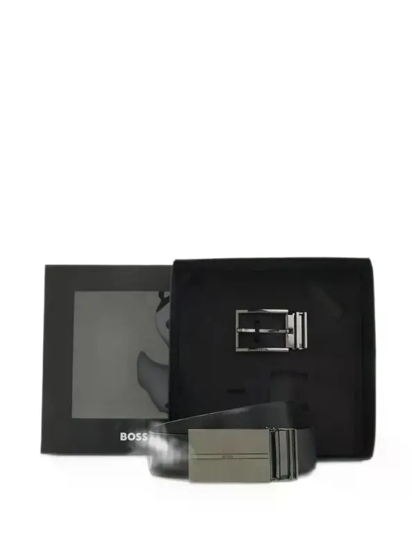 BOSS Reversible Buckle Belt - Black