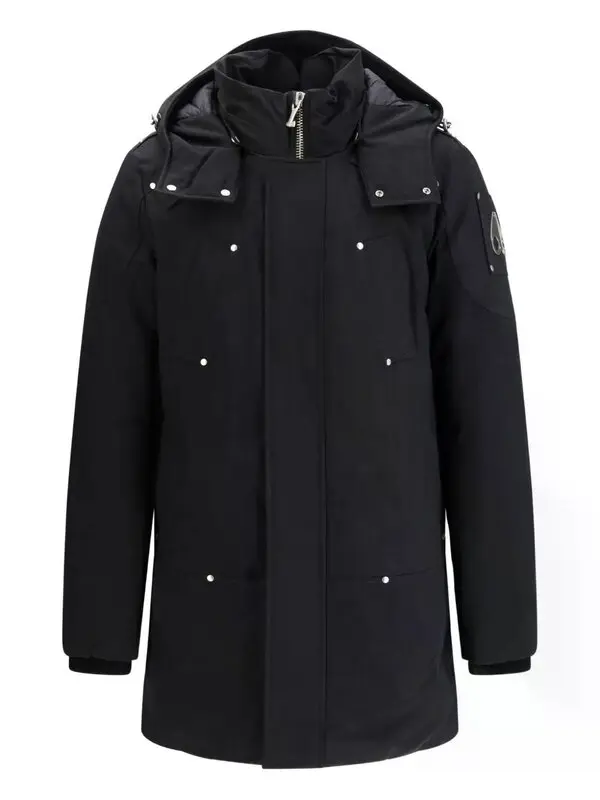 Moose Knuckles Long-sleeve Hooded Parka - Black