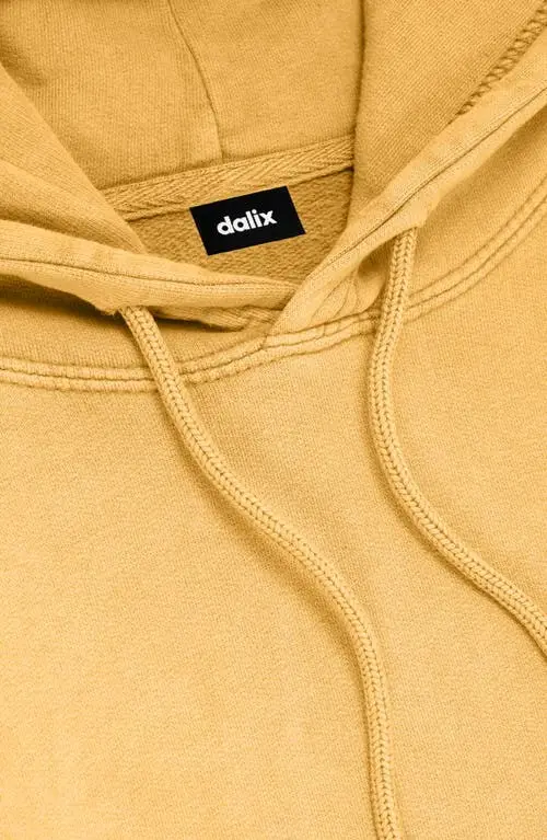 DALIX Washed Fleece Hoodie
