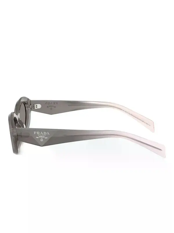 Prada Symbole Oval Sunglasses - Grey
