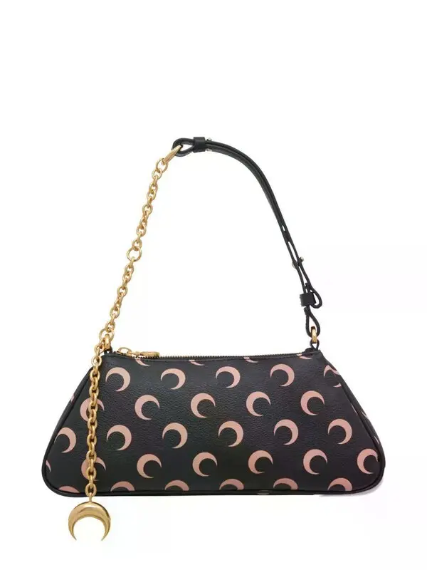 MARINE SERRE Canvas Clutch