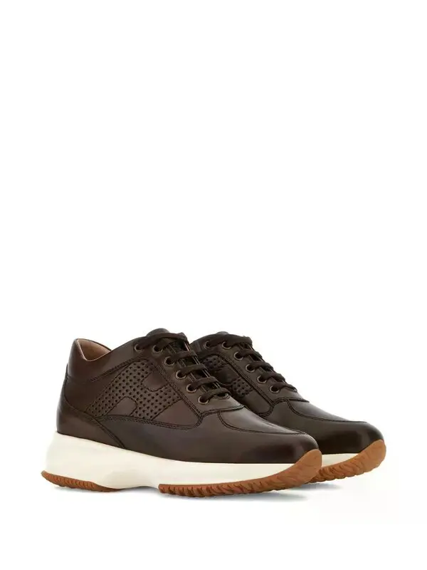 Hogan Interactive Sneakers - Brown