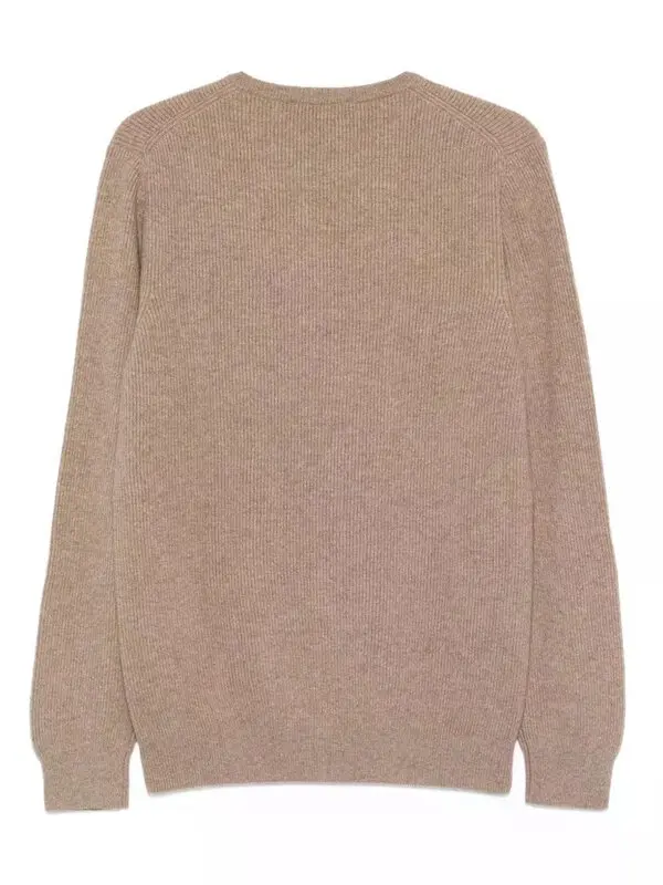 DELLA CIANA Ribbed Knit Sweater