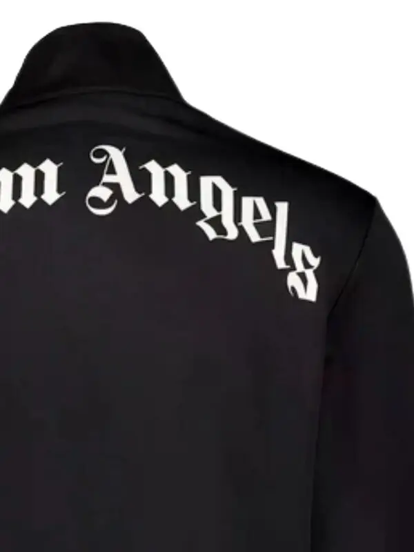 Palm Angels Logo-print Sweatshirt - Black