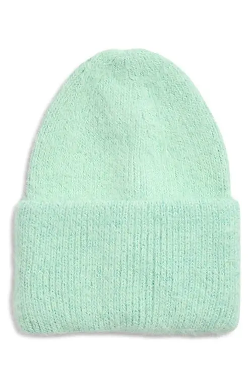 Tasha Cuffed Knit Beanie - Mint