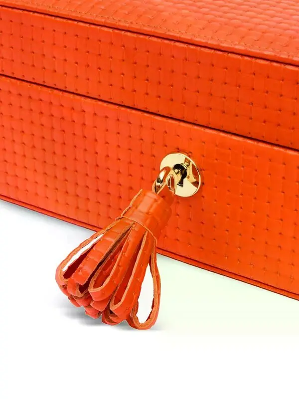 RAPPORT LONDON Charlotte Jewellery Box - Orange