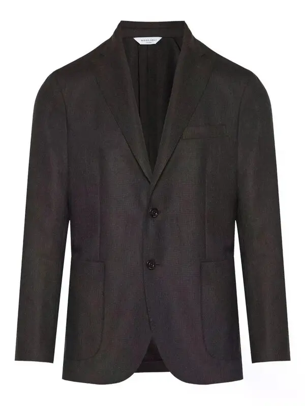 Boglioli Notched Lapel Pocket Jacket