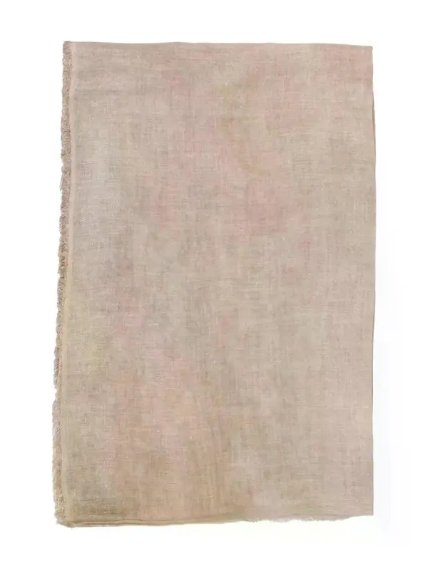Faliero Sarti Diamante Fringed Scarf - Neutrals