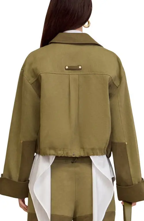 Cult Gaia Anders Colorblock Utility Jacket